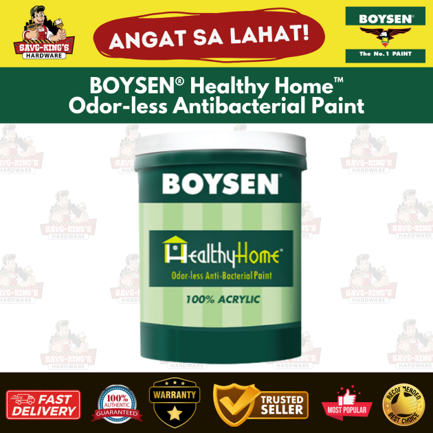 BOYSEN® Healthy Home™ Odor-less Antibacterial Paint SAVG-KING'S ...