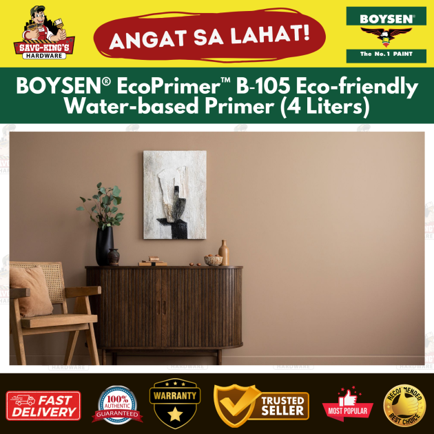 BOYSEN® EcoPrimer™ B‑105 Eco-friendly Water-based Primer SAVG-KING'S ...