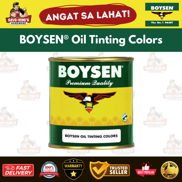 BOYSEN® Oil Tinting Colors SAVG-KING'S HARDWARE TRADING