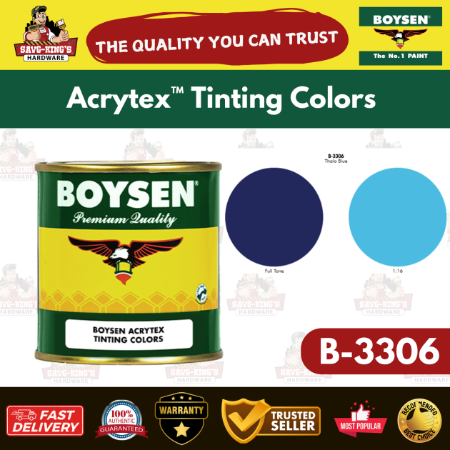 BOYSEN® Acrytex™ Tinting Colors SAVG-KING'S HARDWARE TRADING