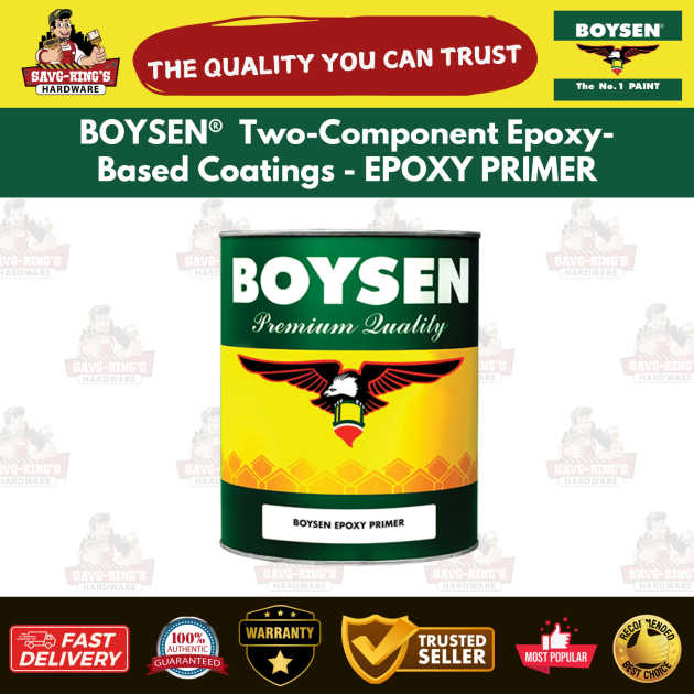 BOYSEN® Two-Component Epoxy-Based Coatings - EPOXY PRIMER SAVG-KING'S ...