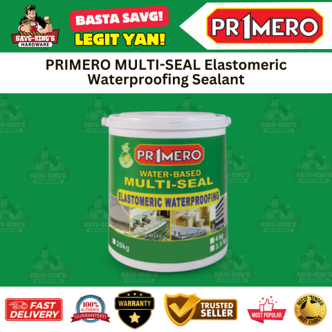 PRIMERO MULTI-SEAL Elastomeric Waterproofing Sealant (20Kg,4kg) SAVG ...