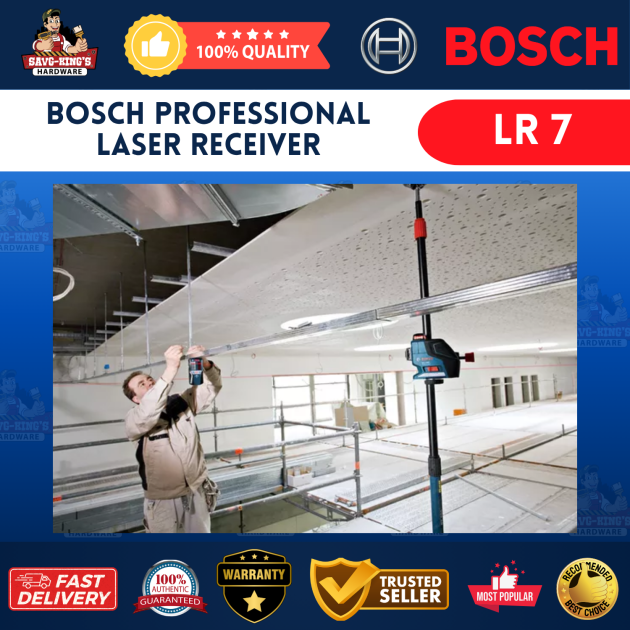 BOSCH PROFESSIONAL LR 7 LASER RECEIVER SAVG-KING'S HARDWARE TRADING