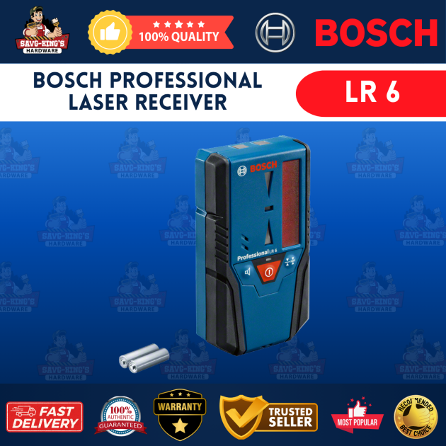 BOSCH PROFESSIONAL LR 6 LASER RECEIVER SAVG-KING'S HARDWARE TRADING