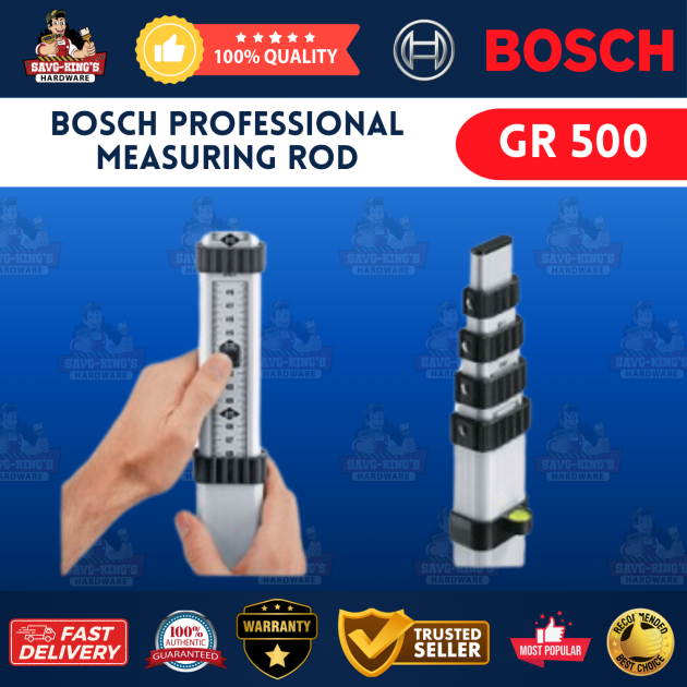 BOSCH PROFESSIONAL GR 500 MEASURING ROD SAVG-KING'S HARDWARE TRADING