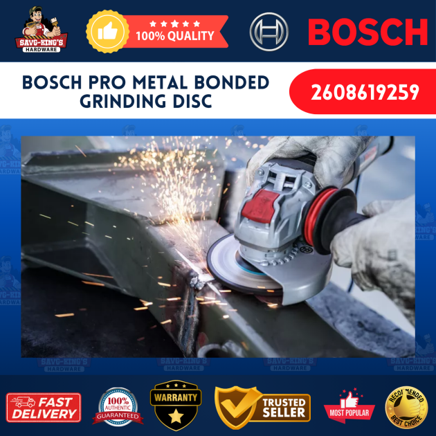 BOSCH PRO Metal Bonded Grinding Disc (2608619259) SAVG-KING'S HARDWARE ...